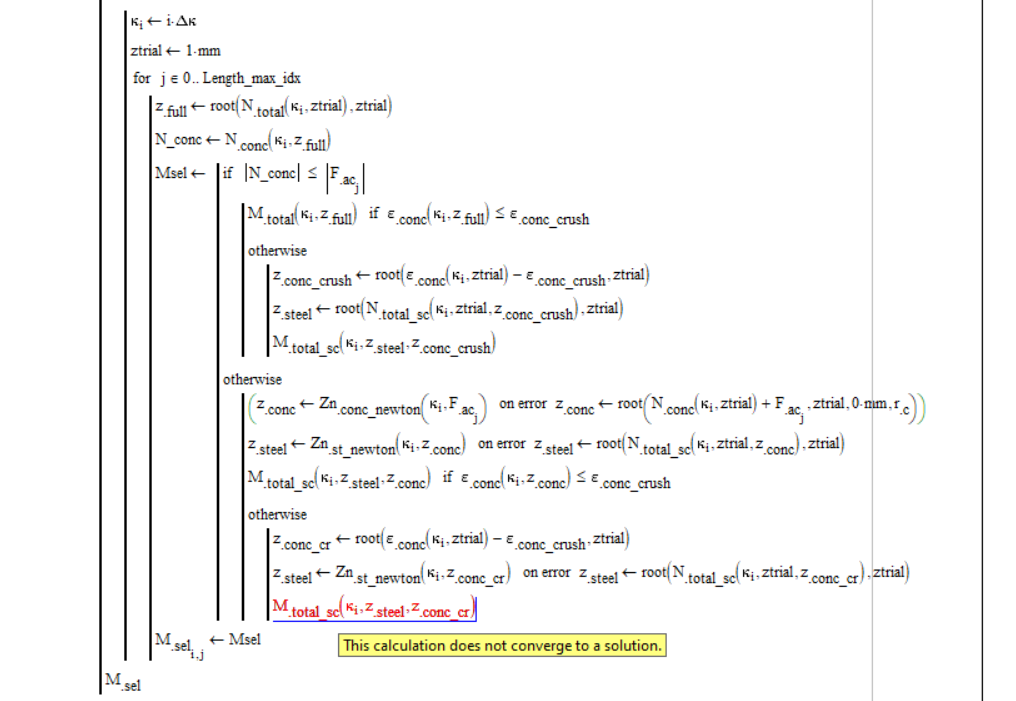 Calculation Not Converged To A Solution PTC Community